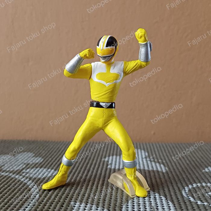Jual HG figure timeranger yellow power rangers time force sentai NO shf ...