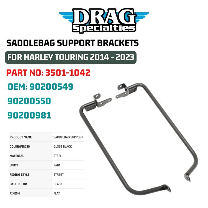 Jual SADDLEBAG SUPPORT BRACKETS TOURING 3501-1042 OEM 90200549 90200550 ...