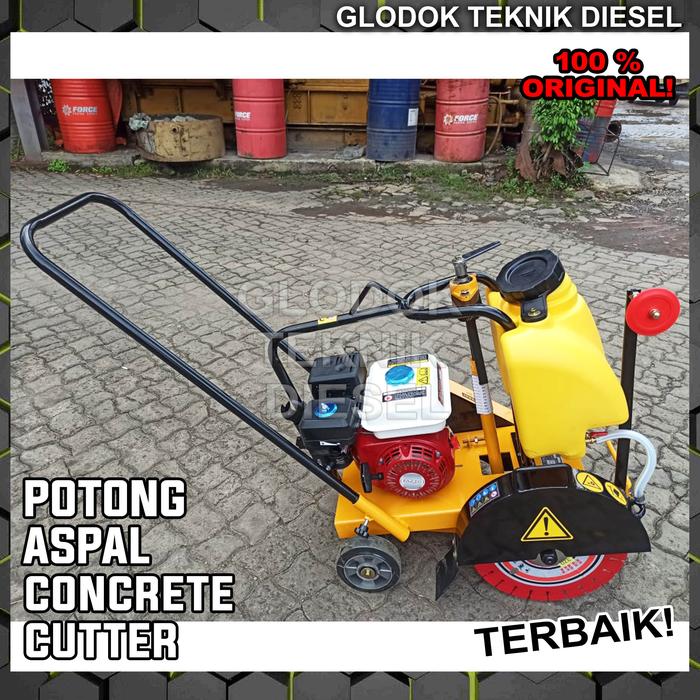 Jual Mesin Potong Aspal Beton Asphalt Concrete Cutter + Honda ENGINE ...