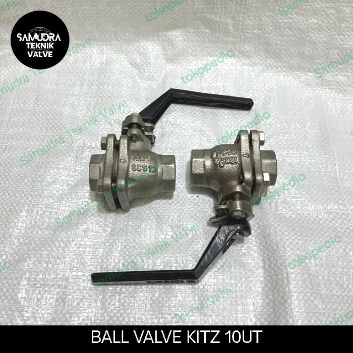 Jual BALL VALVE KITZ 2" INCH DRAT FULL BORE STAINLESS STELL 304 10UT ...
