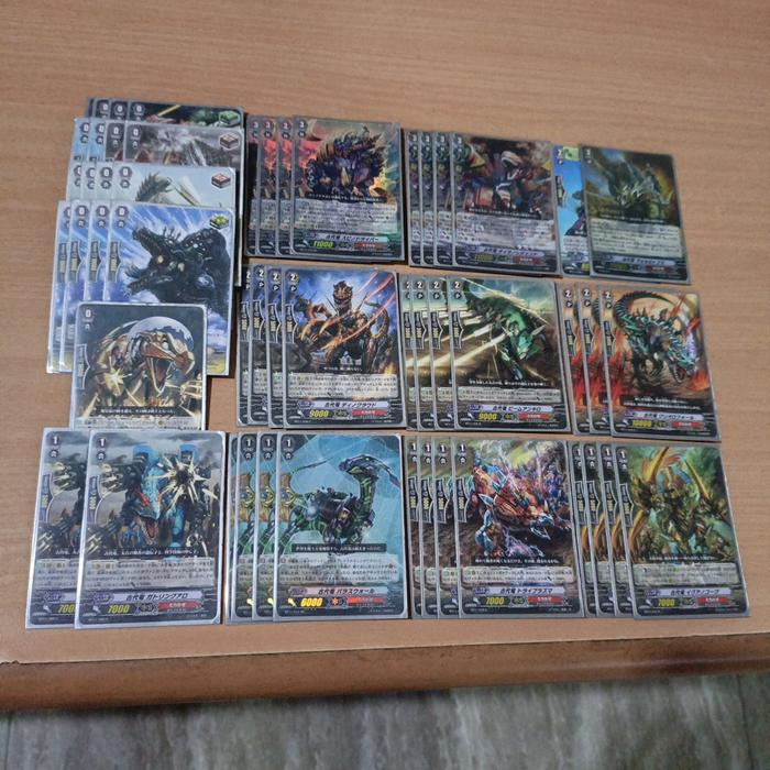 Jual Cardfight Vanguard Deck Tachikaze Ancient Dragon JP - Kota ...