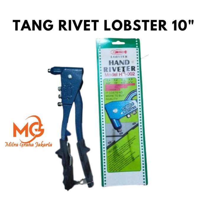 Jual TANG RIVET LOBSTER 10"/TANG RIPET RIVET RIFET/HAND RIVETER MGJ ...