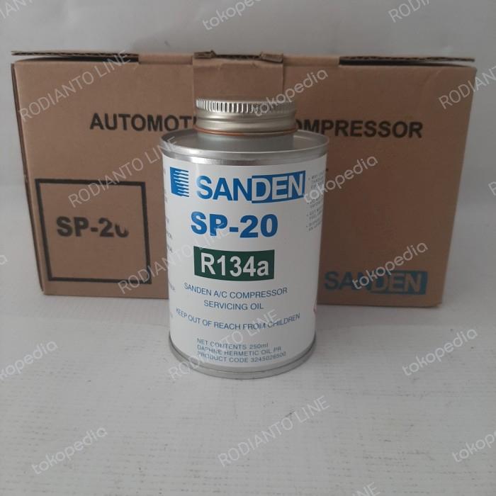 Jual Oil Compressor Sanden SP-20 R134a 250 Ml Original Sanden - Jakarta ...