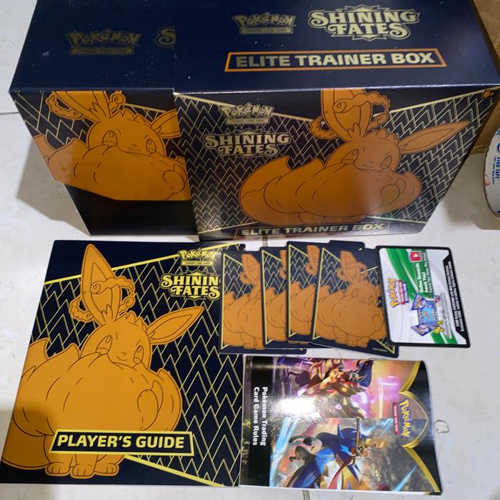 Jual Pokemon Empty Storage Box Elite Trainer ETB Shining Fates Eevee ...