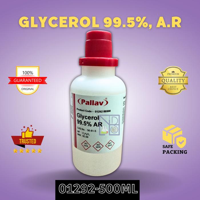 Jual Glycerol 99.5%, A.R | C3H8O3, 500 ml - Kab. Bogor - Labindo ...