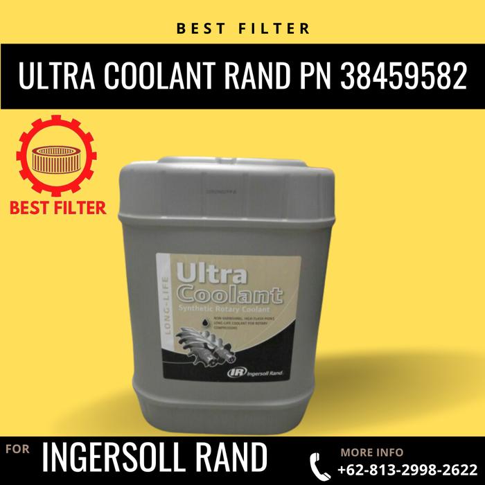 Jual Ultra Coolant Synthetic PN 38459582 Rotary Coolant Oil Ingersoll ...