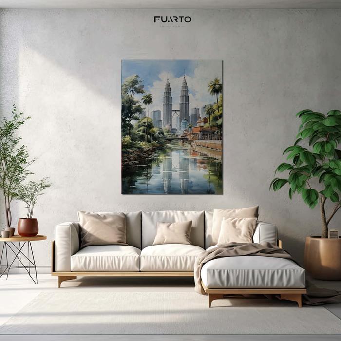 Jual Wall Decor Kayu Negara Malaysia 30x40 12R | Hiasan Dinding - Kota ...