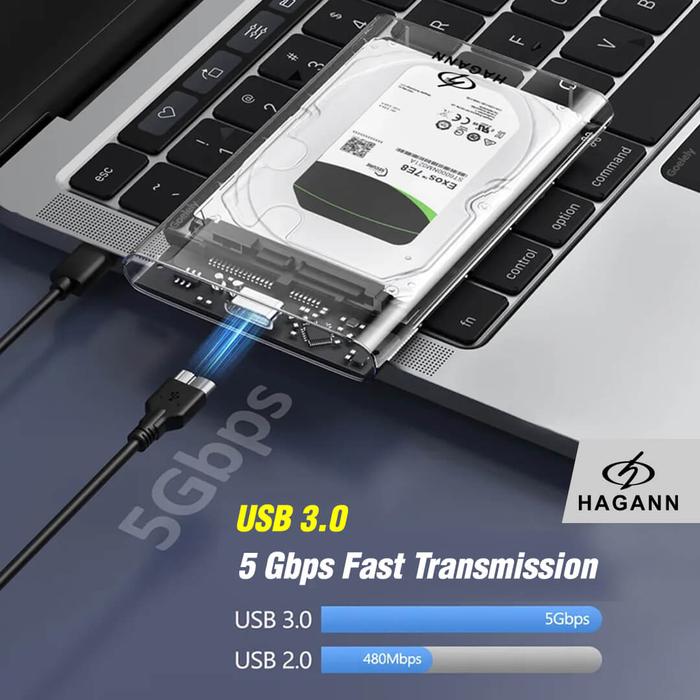 Jual Usb 3.0 Casing Kabel Hardisk Eksternal 2.5 Hdd Ssd Enclosure Case ...