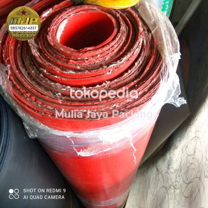 Jual Silicon Fiberglass cloth fabric compensator Expansion joint 2mm x ...