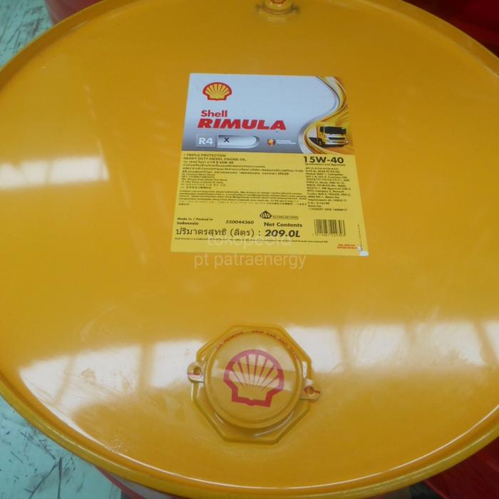 Jual Oli Mesin Diesel Shell Rimula R4 X 15W-40 - Jakarta Timur ...