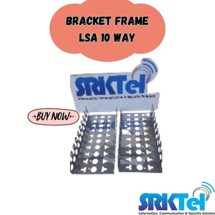 Jual Bracket Mounting Frame / BMF / Dudukan LSA Telepon 10 Way ...