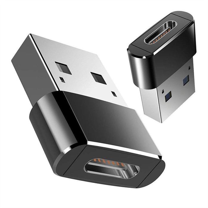 Jual ADAPTER CONVERTER TYPE C TO USB ADAPTOR PLUG TYPE C FEMALE TO USB ...