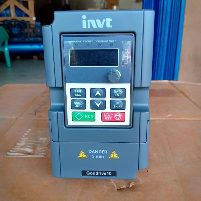 Jual INVERTER INVT Model: GD10-1R5G-S2-B 2HP/1.5KW IN 220V OUT 3PHASE 220V - Kota Tangerang ...