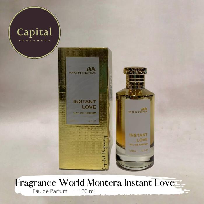 Jual parfum original fragrance world montera instant love edp 100 ml ...
