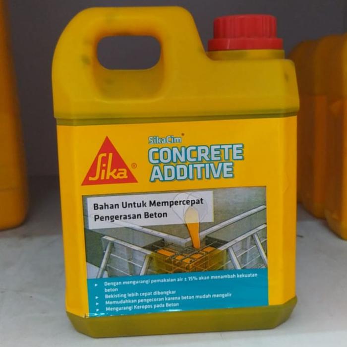 Jual SIKACIM CONCRETE ADDITIVE 900ml PENGERAS BETON | OBAT COR BETON ...