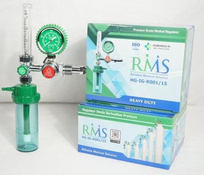 Jual OXYGEN REGULATOR MEDICAL TABUNG O2 OKSIGEN MEDIS LIFE RESOURCES ...