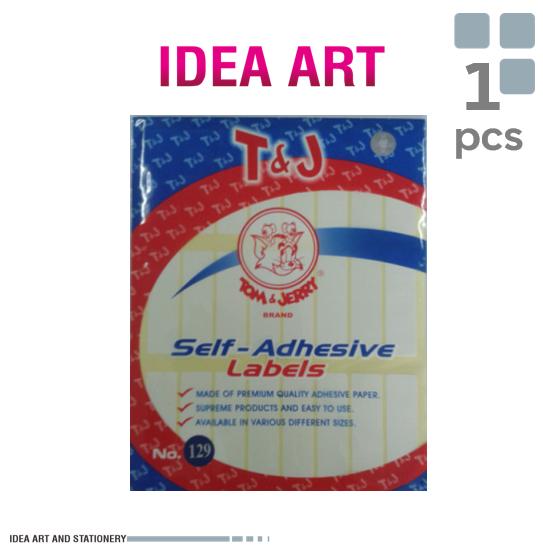 Jual Tom & Jerry No.129 Label Stiker - Putih - Kab. Tangerang - idea ...