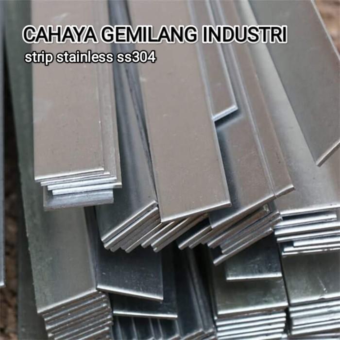 Jual plat strip stainless SS304 3mm x 40mm x 1500mm - Jakarta Barat ...