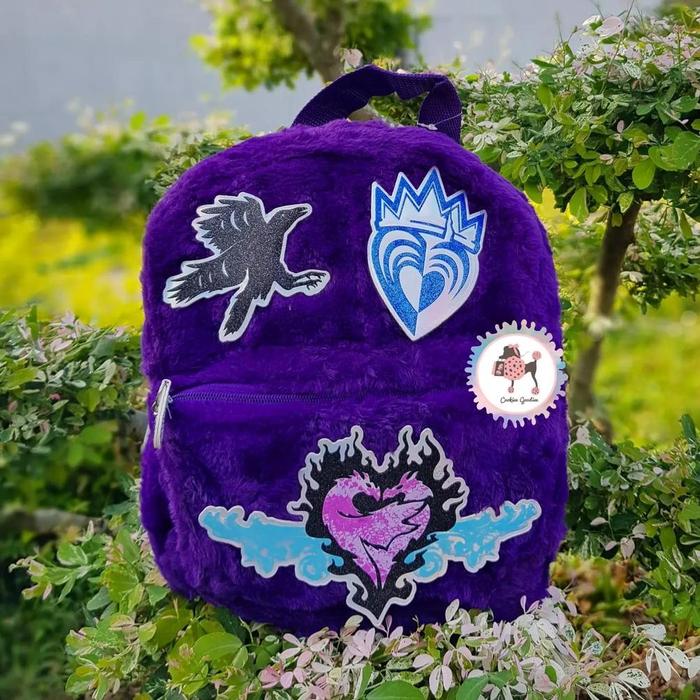Jual Disney Descendants 3 Faux Fur Fashion Backpack - Jakarta Barat ...