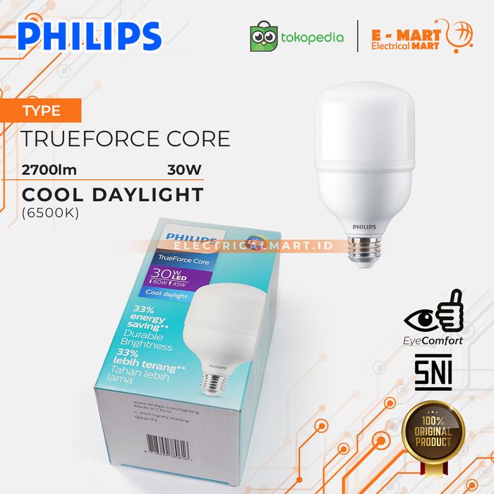 Jual PHILIPS LED TForce 30W 30 W E27 Putih True Force LED 30 watt ...