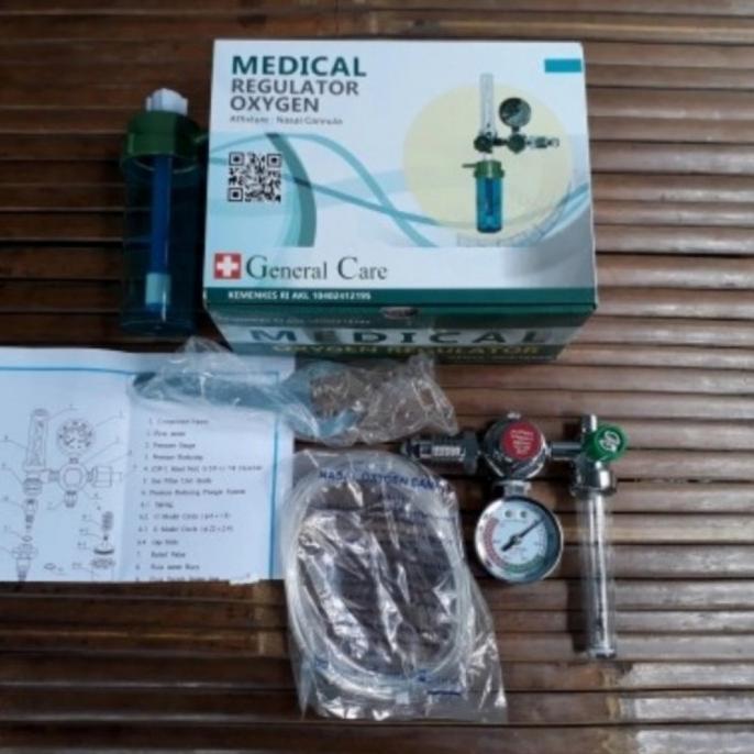 Jual REGULATOR OXYGEN GENERAL CARE/REGULATOR TABUNG OKSIGEN GC ...