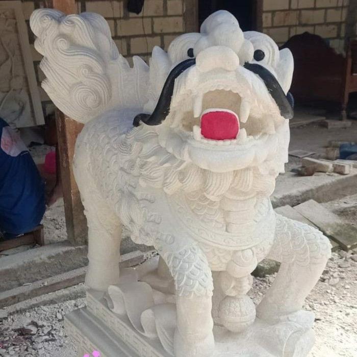 Jual KUDA SAMSI BATU ALAM PAHATAN BATU UKIRAN JOGJA PATUNG BATU PUTIH ...