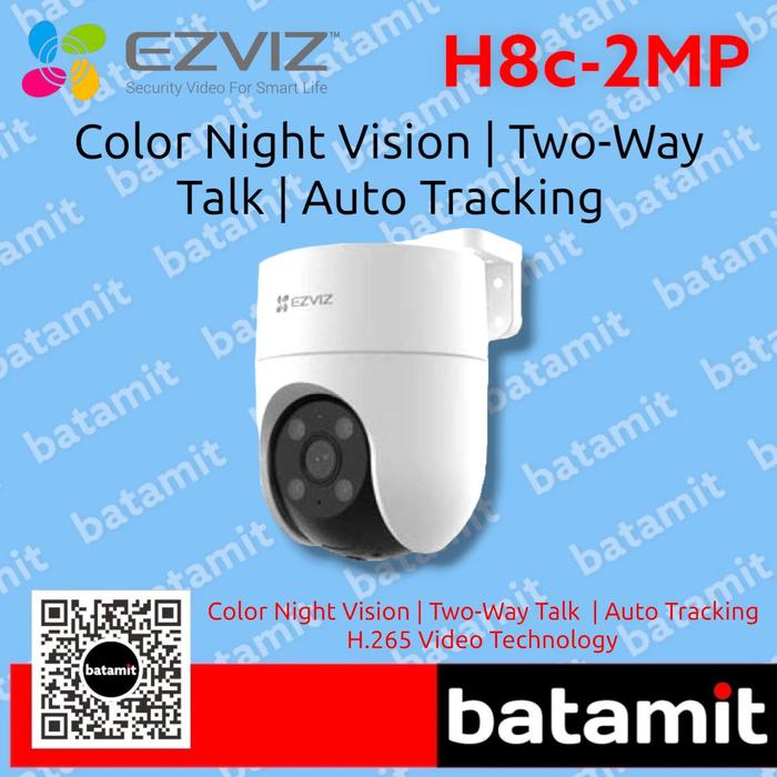 Jual EZVIZ H8C 2MP | 4MP Smart Wi-Fi PTZ IP CCTV Camera Indoor Outdoor ...