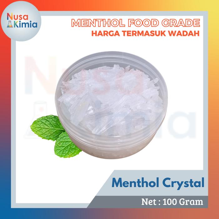 Promo Menthol Crystal Food Grade 100 Gram - Jakarta Utara - Nusakimia ...