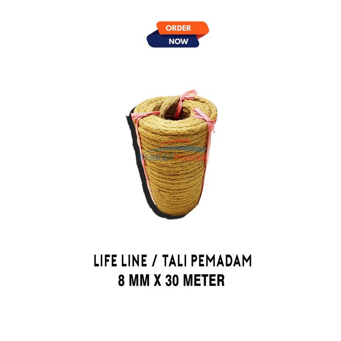 Jual Tali Pemadam Kebakaran Life Line Uk 8mm Panjang 30 Meter - Kota ...