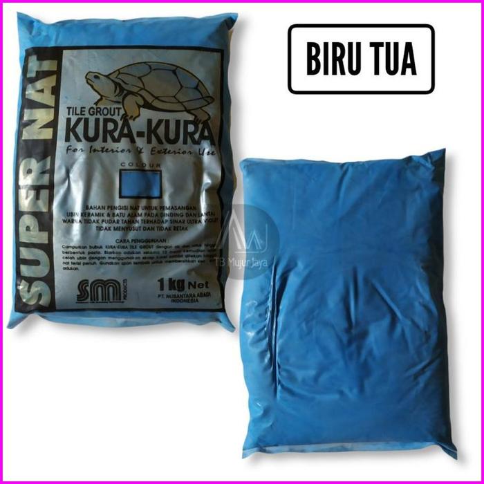 Jual Super Nat Keramik Tile Grout Kura-Kura 1 Kg - biru tua - Kab ...