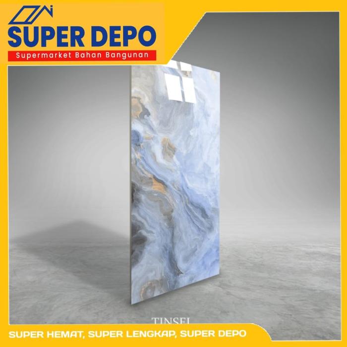 Jual GRANITE VALENTINO GRESS 60X120 CM - TINSEL - Kab. Bogor - Super ...