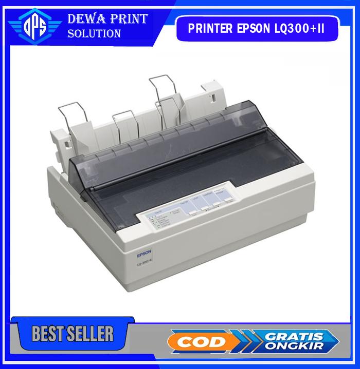 Jual PRINTER EPSON DOT MATRIX LQ 300+II LQ300+II - Jakarta Pusat - Dewa ...