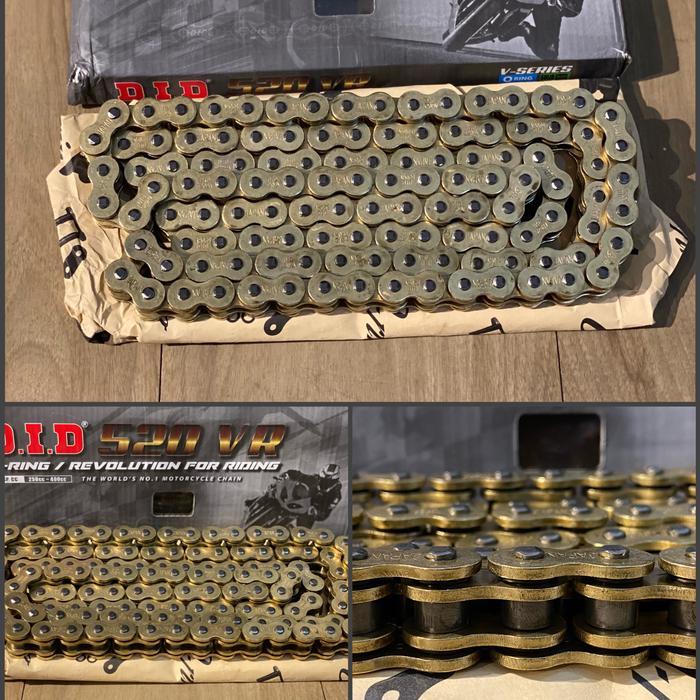 Jual Rantai DID Chain 520 VR-120L O ring Seal - Kab. Karawang - Fajar ...