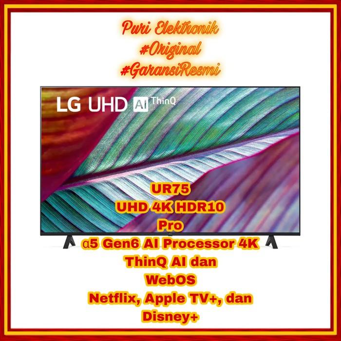 Jual Promo LG 55UR75 Led UltraHD 4K Smart TV 55 Inch 55UR7500 / 55UR7500PSC - Kota Tangerang ...