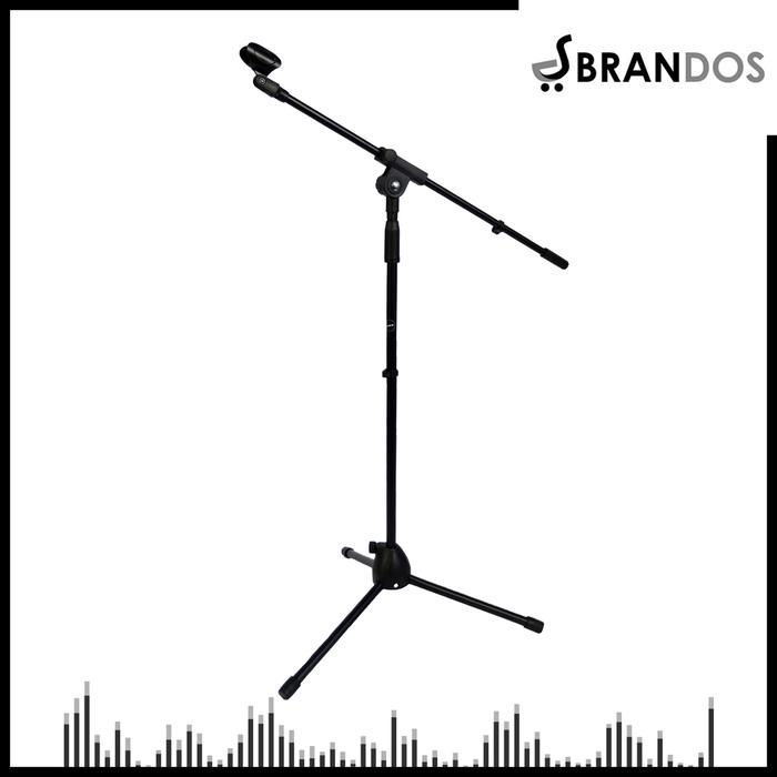 Jual Stand Microphone BONUS Mic Holder Lantai Tripod Vokal Panggung ...