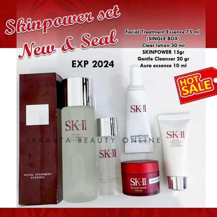 Promo skii facial treatment essence set skin power - Jakarta Utara - SKIIJAKARTA | Tokopedia