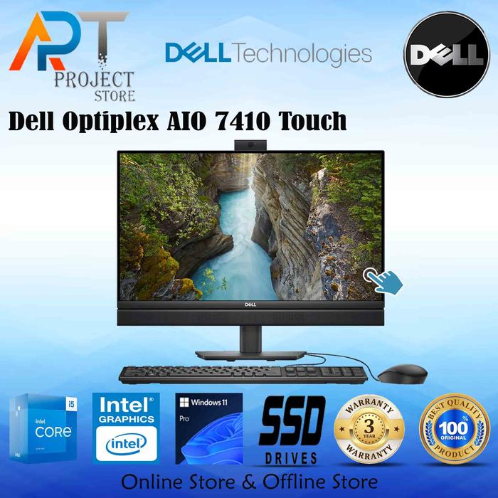 Jual Dell OptiPlex AIO 7410 Core i5-13500T 8GB 256GB+1TB SATA W11PRO ...