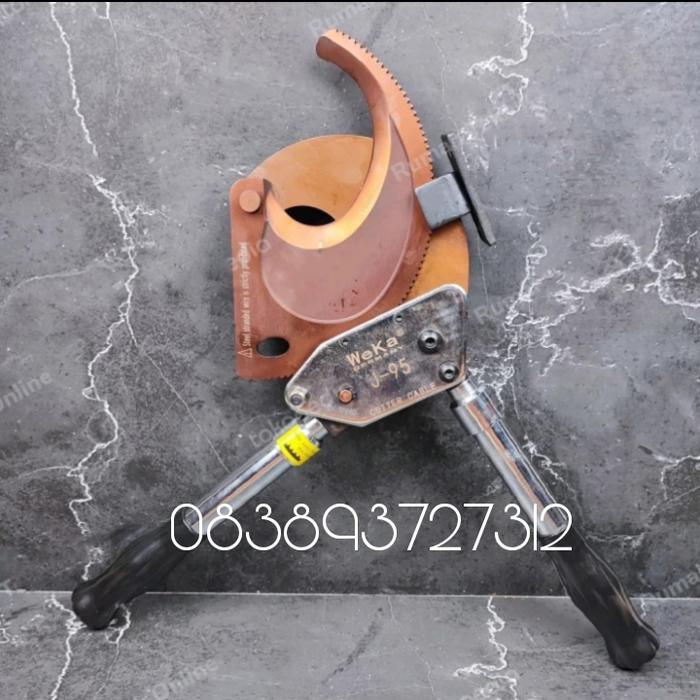 Jual Ratchet Cable cutter J - 95 Tang pemotong kabel besar Gunting ...