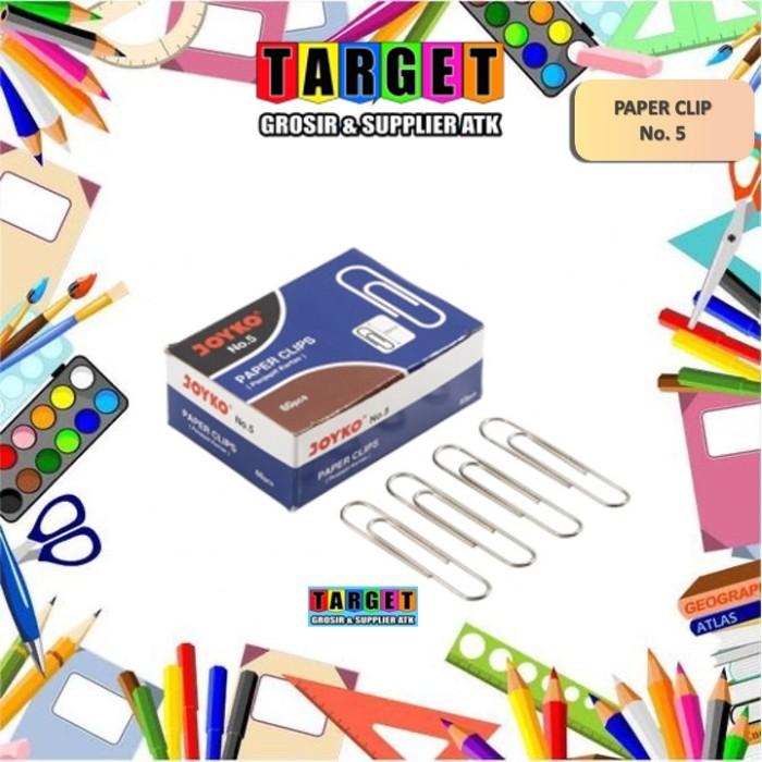 Jual PAPER CLIP / PENJEPIT KERTAS / TRIGONAL CLIP / KLIP KERTAS NO 5 ...