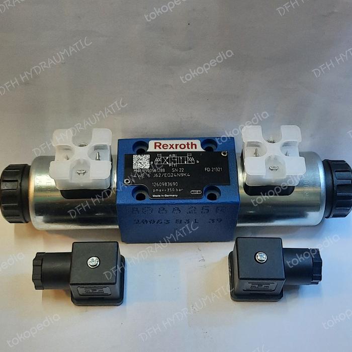 Jual SOLENOID VALVE 4 WE 6 J62/EG24N9K4 REXROTH 24V DC - Jakarta Barat ...