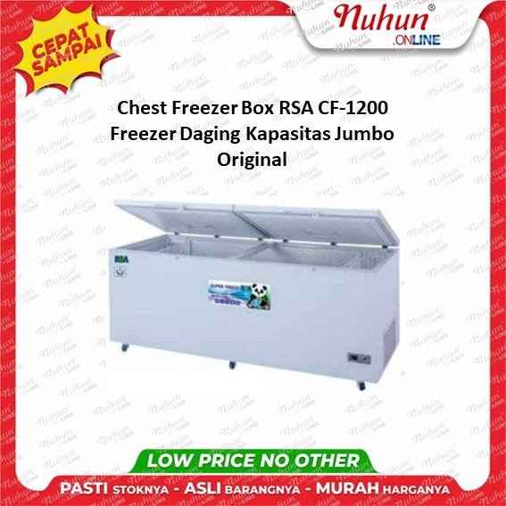 Jual Chest Freezer Box RSA CF-1200 Freezer Daging Kapasitas Jumbo ...