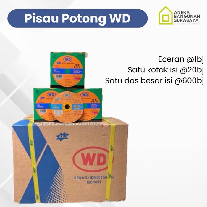 Jual Batu Pisau gerinda Potong Besi WD mata gurinda resibon stainless - Kota Surabaya - Aneka ...