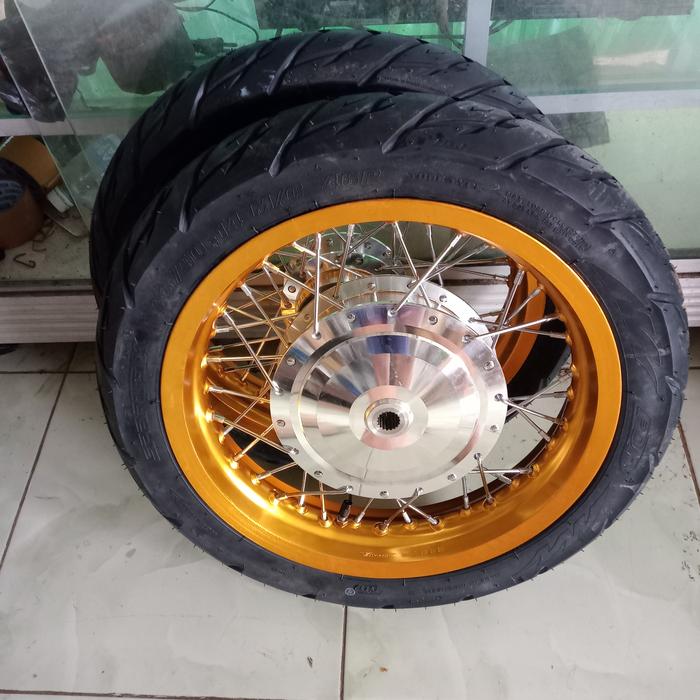 Jual velg Mio GT 125/Mio m3 tapak lebar 250/215x14 plus ban - Kab ...