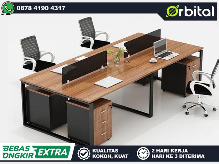 Jual Workstations Table - Meja Kerja 4 Orang - Desk - Meja Komputer ...