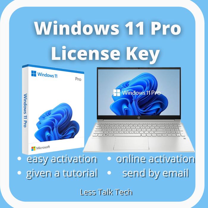 Jual Aktivasi Lisensi WIN 11 Pro License Key - Kota Bandung - M Afif ...