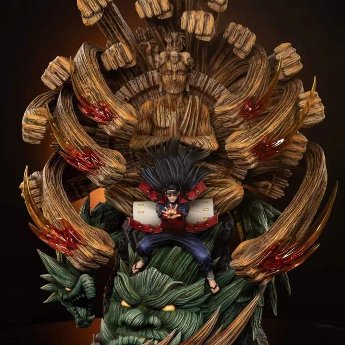 Jual resin statue hashirama senju by ten years of forbearance studio ...