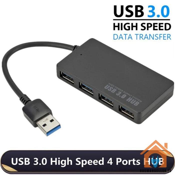 Jual USB3.0 HUB Super Speed 5 Gbps 4 Ports Multi Expander Splitter ...