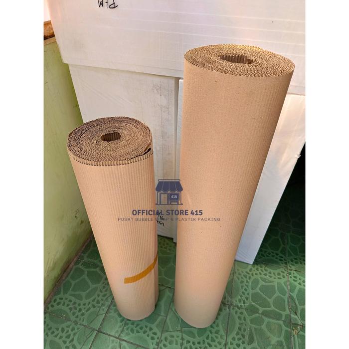 Jual Gulungan TERMURAH Single Face Karton Lembaran Corrugated Kardus ...