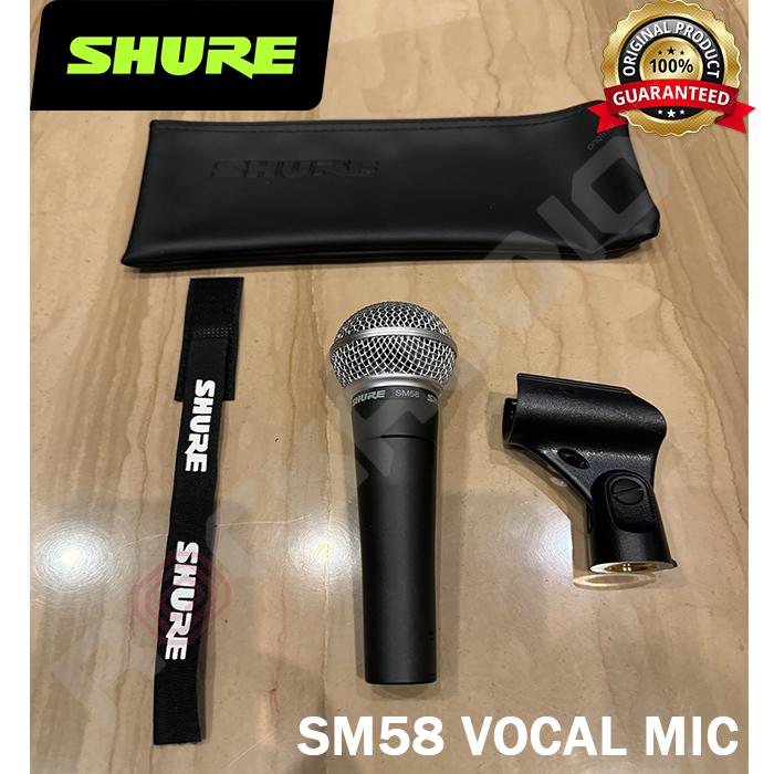 Jual SHURE SM58 VOCAL MICROPHONE WIRED / MIC KABEL SM 58 - Jakarta Barat - Rock Audio Official ...
