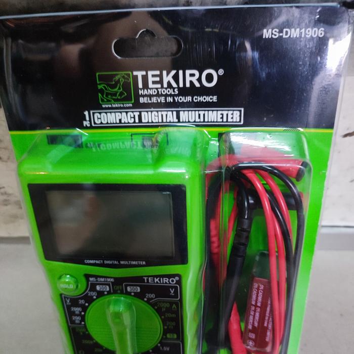 Jual tekiro dm 1906 multimeter multitester avometer digital dm1906 ...